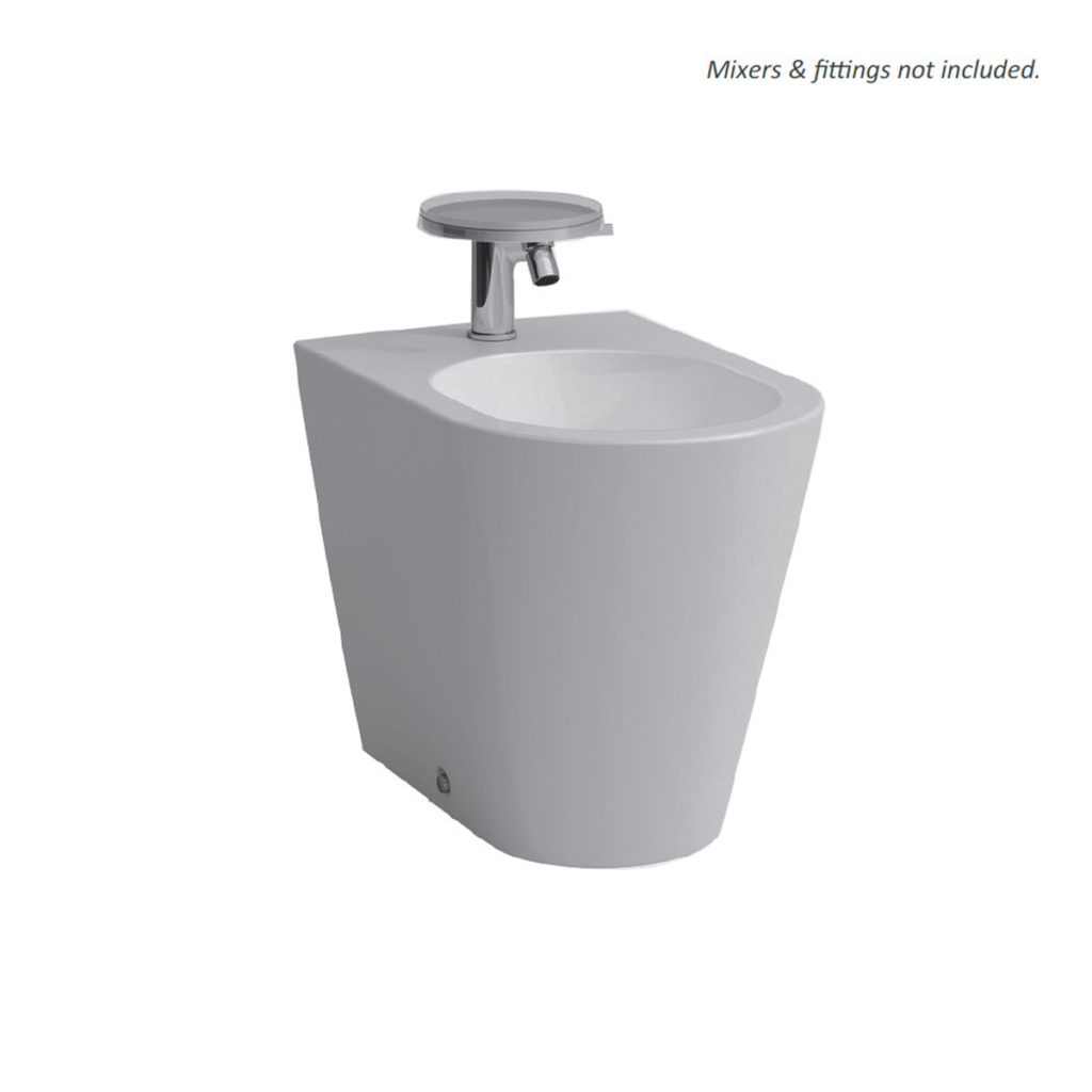 LAUFEN Bidet, floor standing with concealed overflow system, including ...