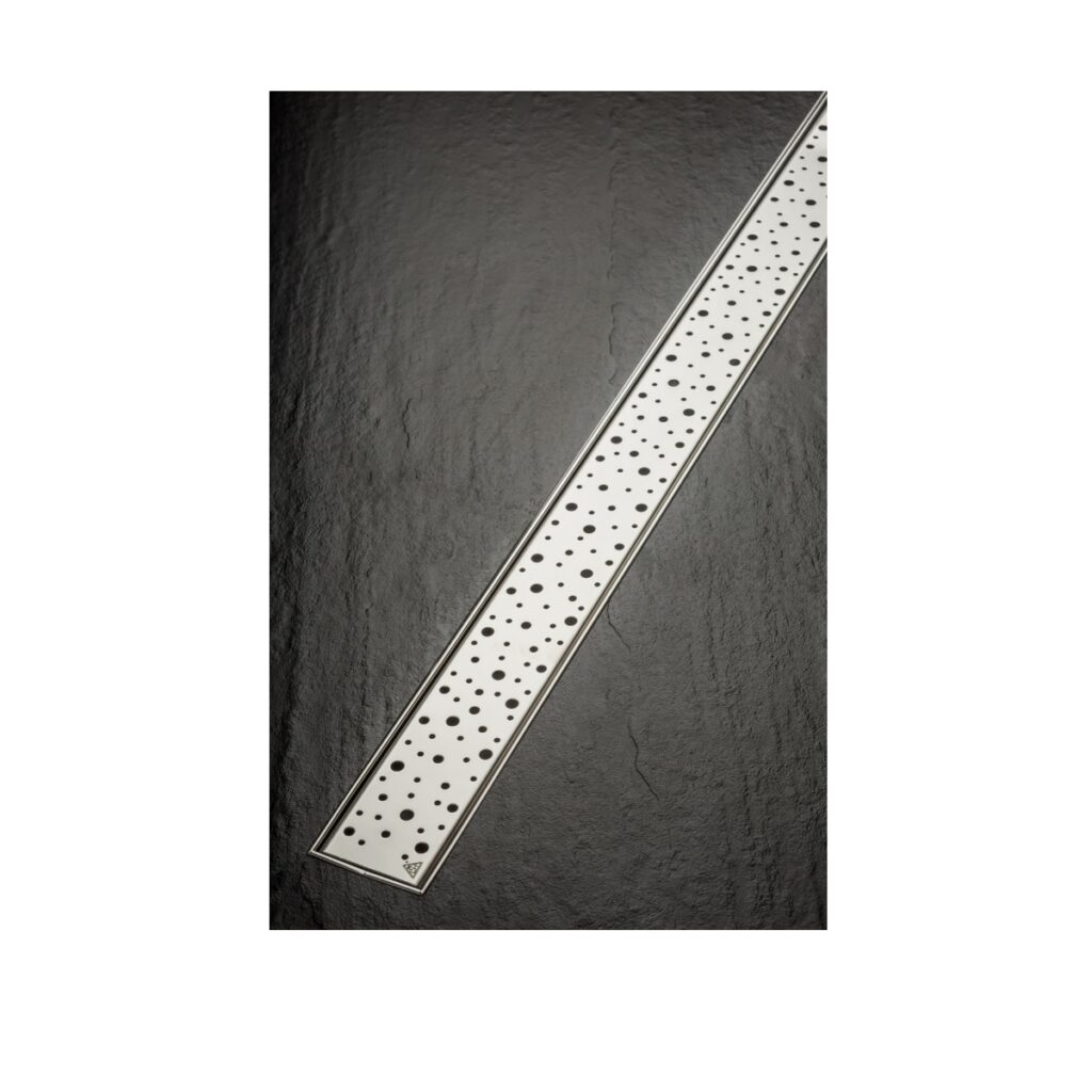 MCH CHUDEJ Linear Floor Drain / Shower Channel - vertical outlet D50 ...