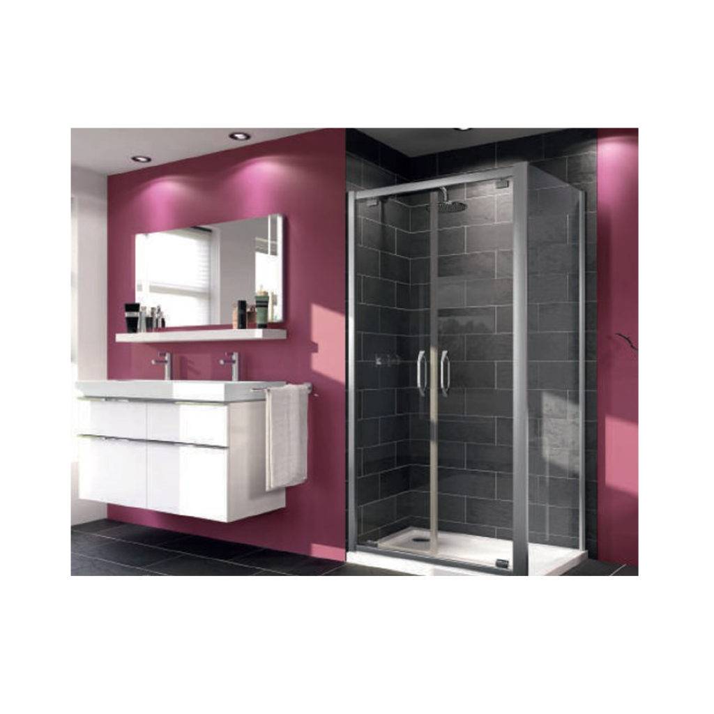 HUPPE 2-Way door 6 mm reversible 1000 x 1900 mm + side panel 4 mm ...