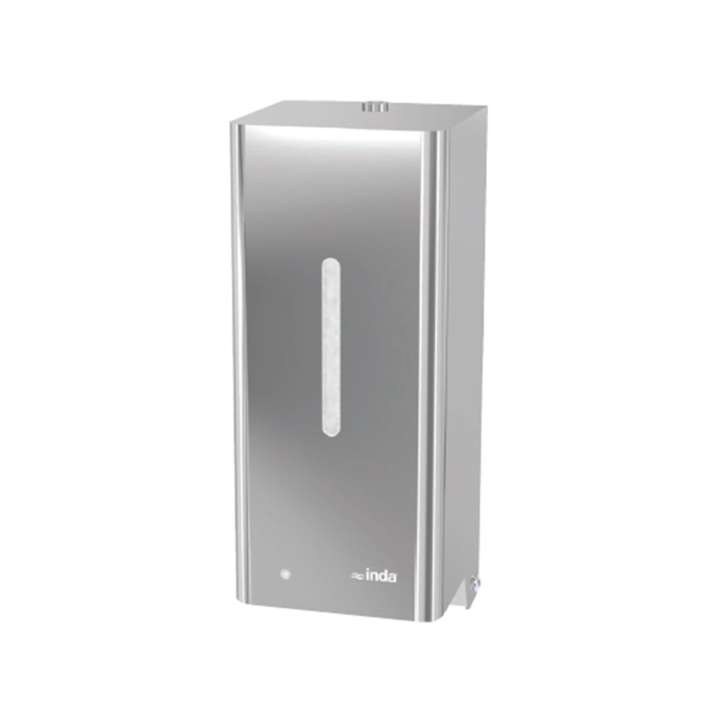 INDA Electronic wall-mounted foam soap dispenser (0.85 Litre ...