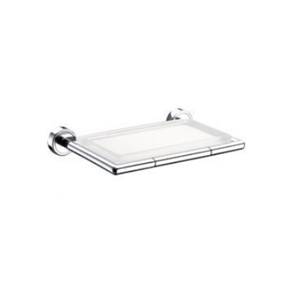 INDA Glass Soap Dish-H2O Frame - TAPS & MORE Dubai