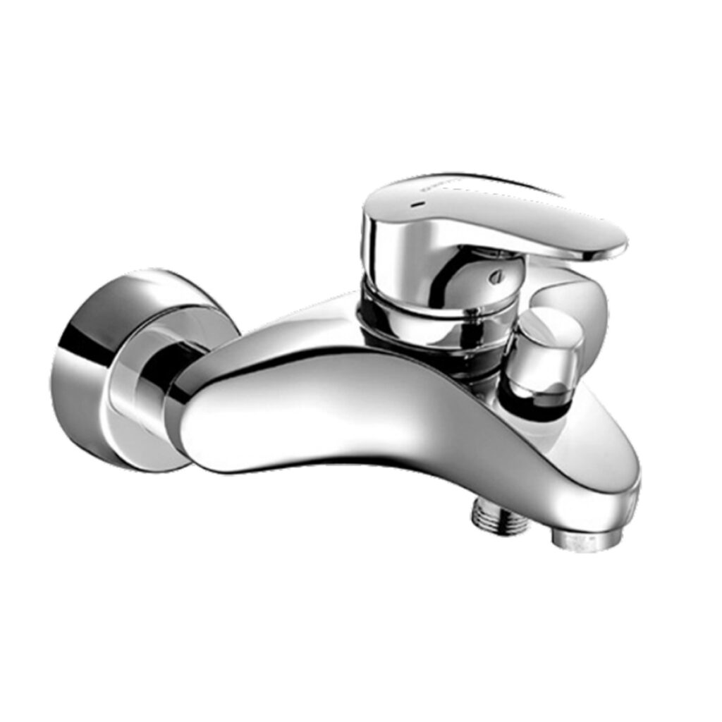 HANSA Single lever bath / shower mixer with automatic diverter and ...