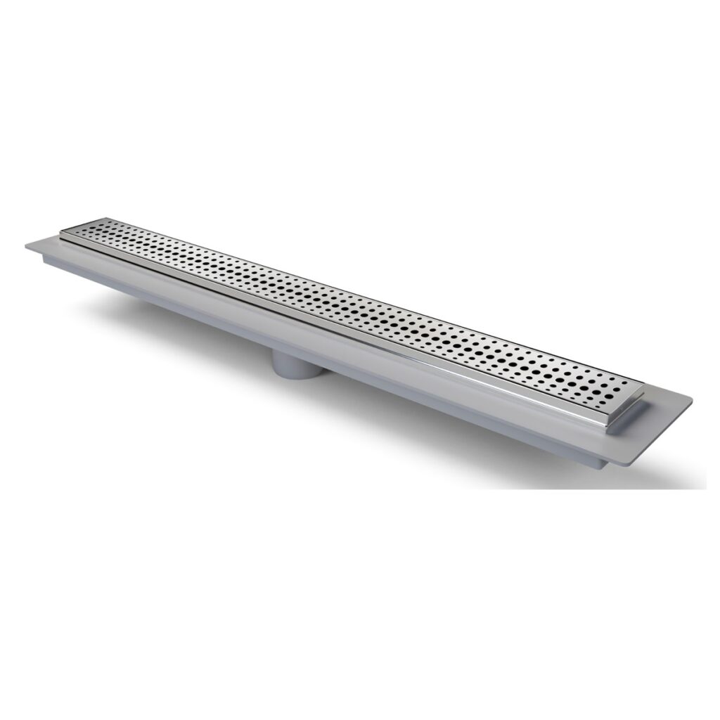 MCH CHUDEJ Linear Floor Drain / Shower Channel - vertical outlet D50 ...