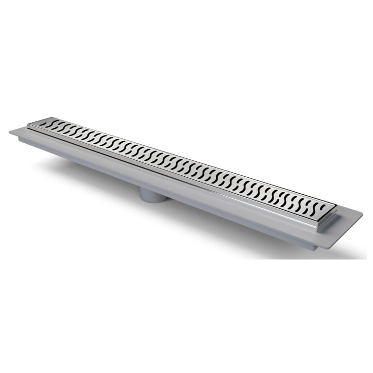 MCH CHUDEJ Linear Floor Drain / Shower Channel - vertical outlet D50 ...