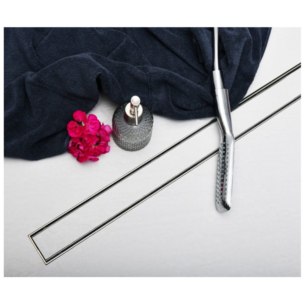 MCH CHUDEJ Linear Floor Drain / Shower Channel - vertical outlet D50 ...