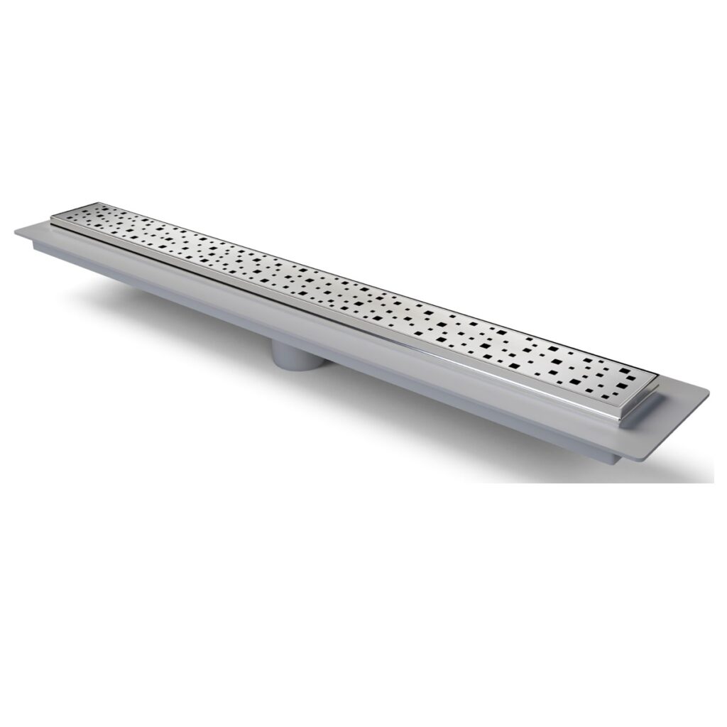 MCH CHUDEJ Linear Floor Drain / Shower Channel - vertical outlet D50 ...