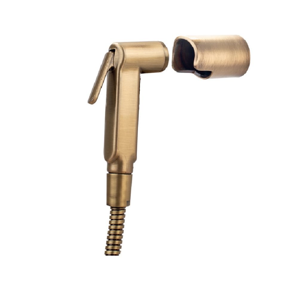 VIFRA Shattaf / Bidet Spray Shower Set, ABS bronze trigger• Twist free ...
