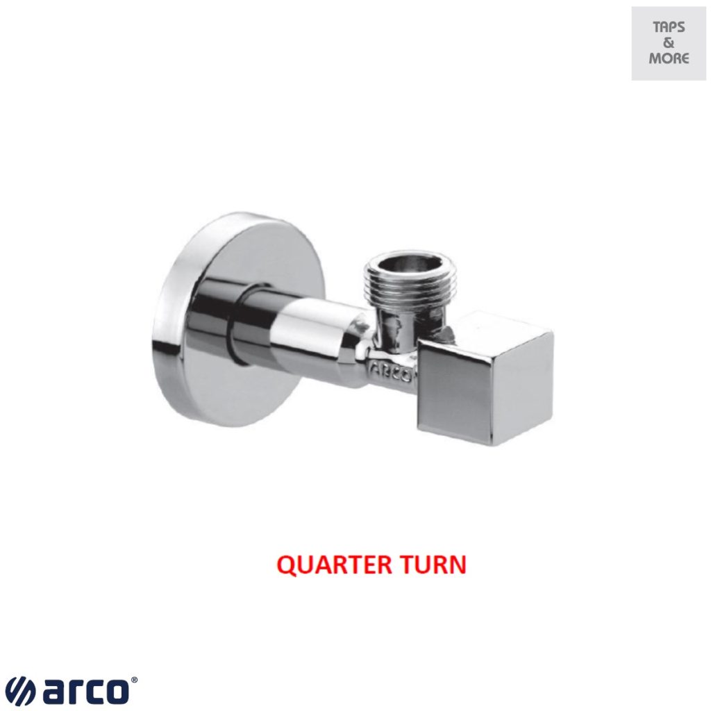 ARCO Decorative metal handle angle valve w/ rosette Size : 1/2 x 1/2 ...