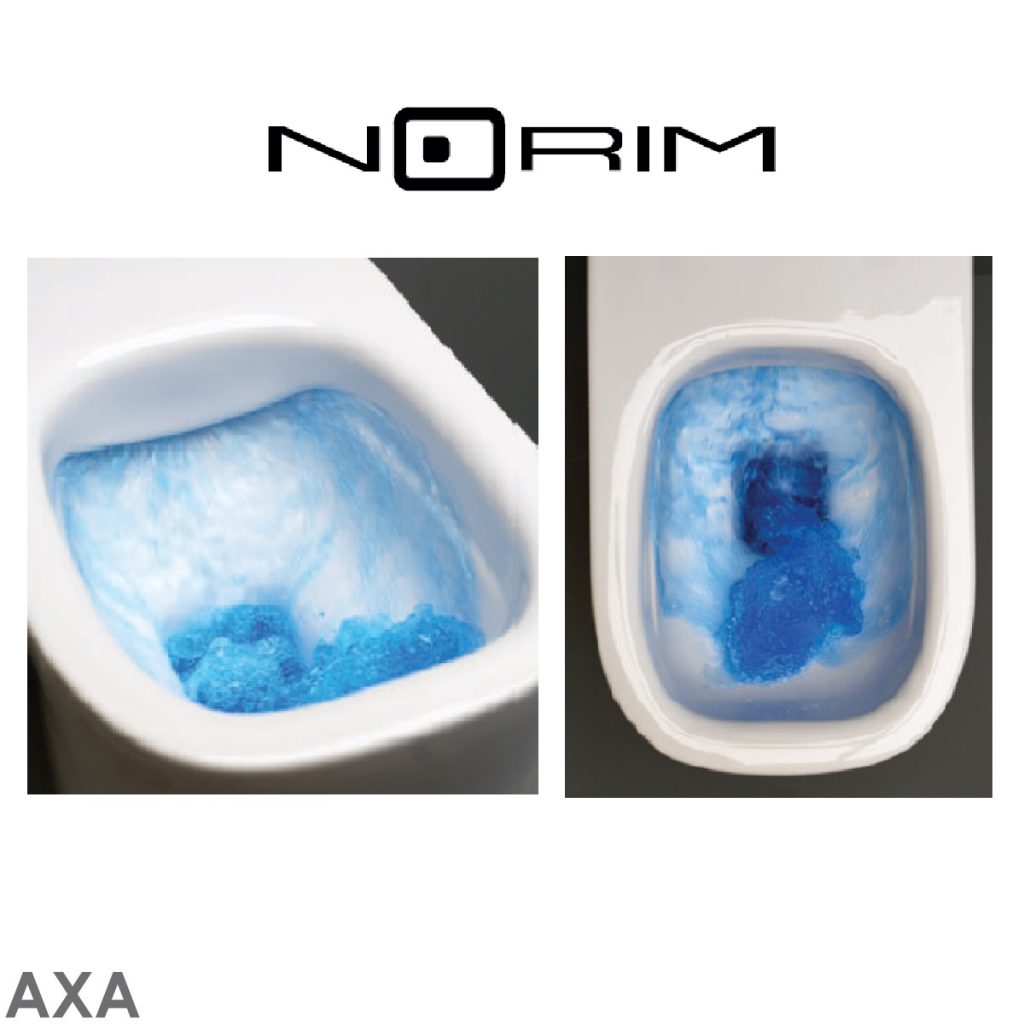 AXA Water Closet Washdown WC, wall hung NO RIM + Seat and cover (slim ...