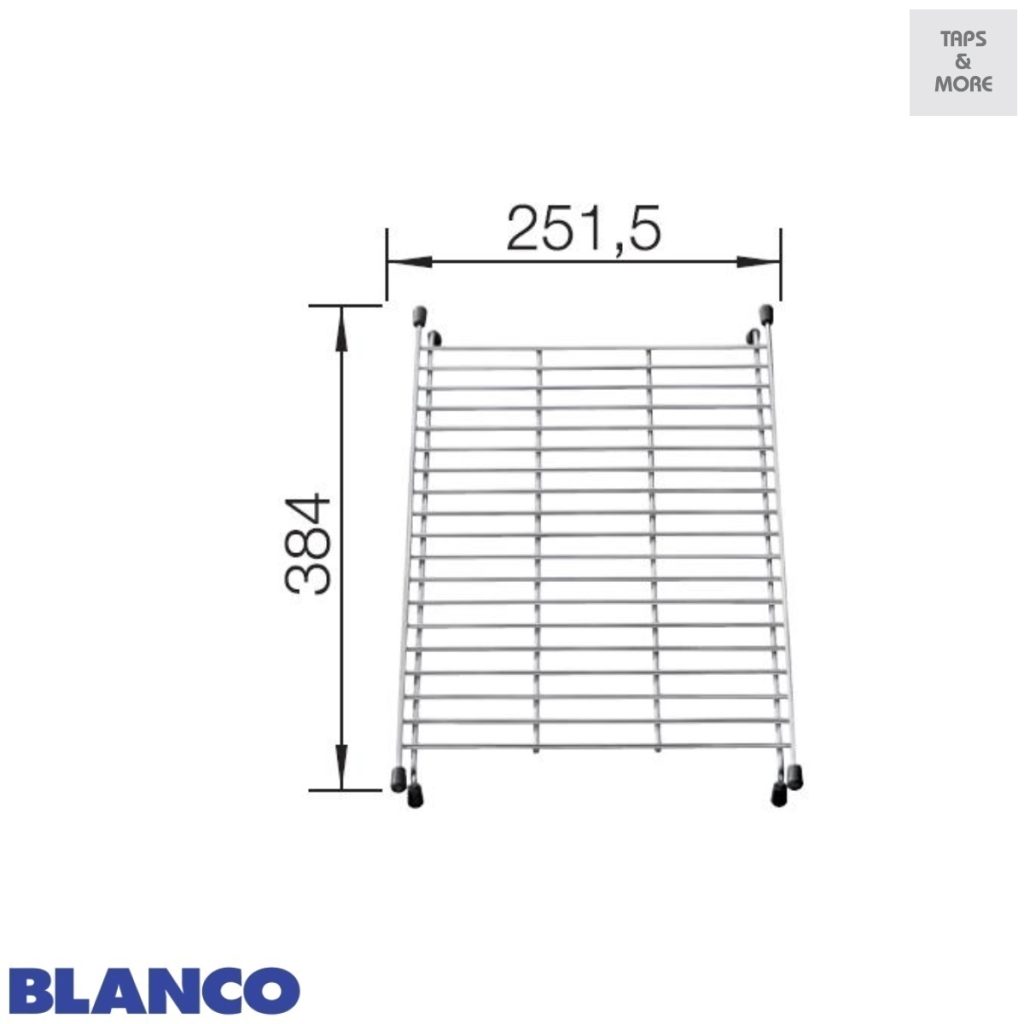 BLANCO Floating Grid for Naya XL 9 sinks251.5 x 384 mm - Floating Grid ...