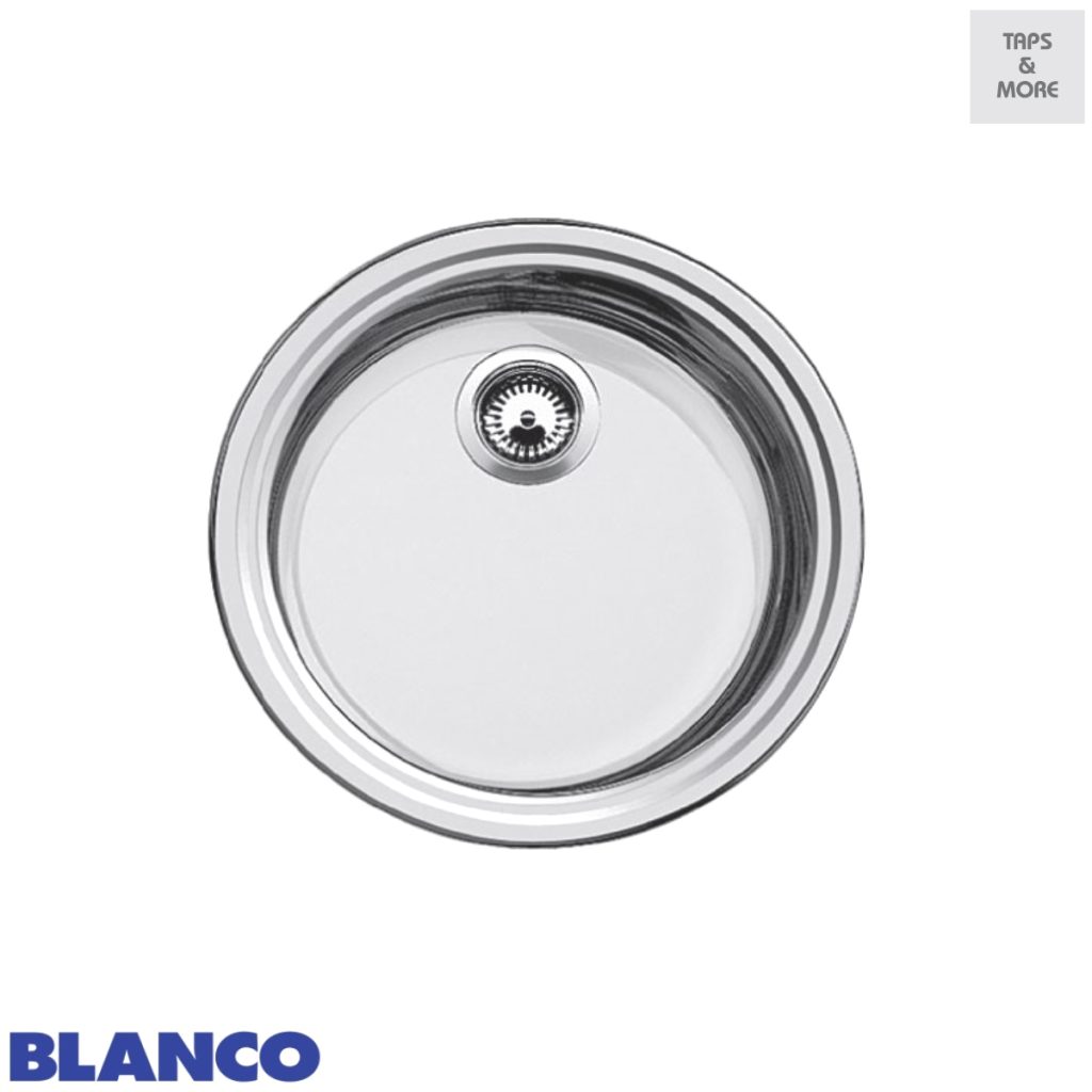 BLANCO Inset - kitchen sink 1 bowl, with 3 ½" basket strainer and waste ...