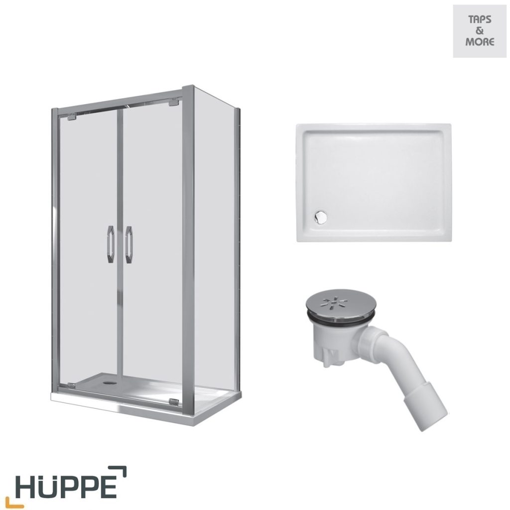 HUPPE 2-Way door 6 mm reversible 1000 x 1900 mm + side panel 4 mm ...