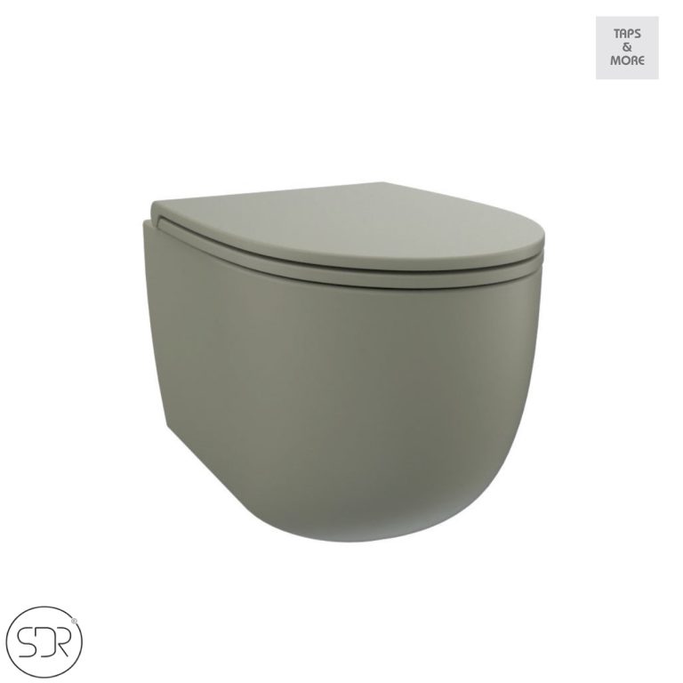 SDR Water Closet Washdown WC, wall hung Vertigo flush + Seat and cover ...