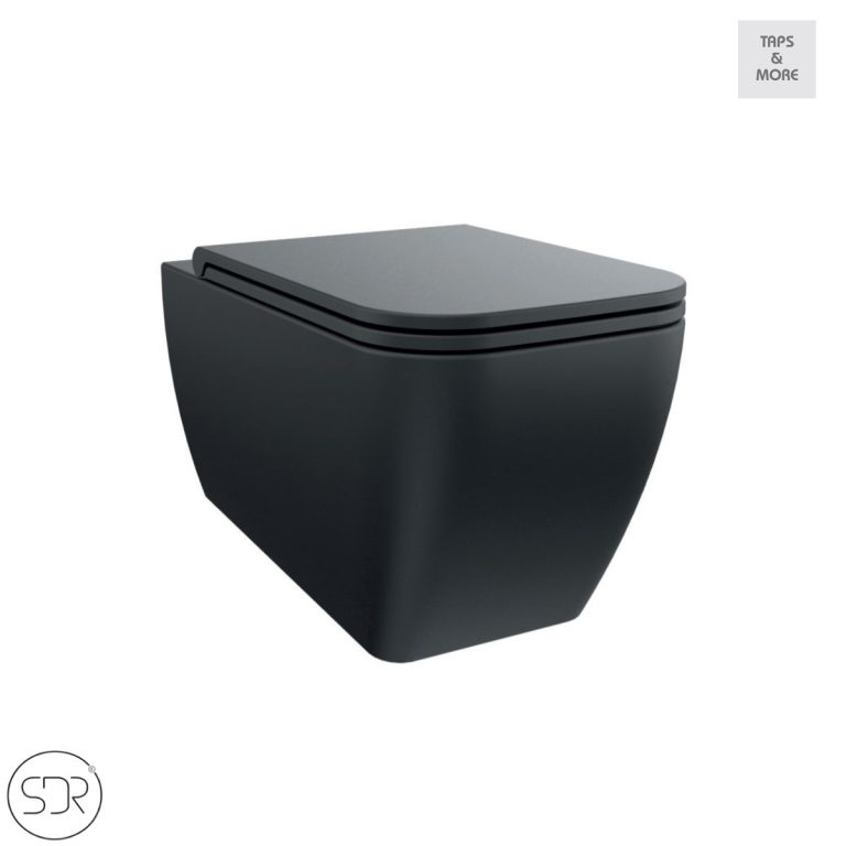 SDR Water Closet Washdown WC, wall hung Vertigo flush + Seat and cover ...