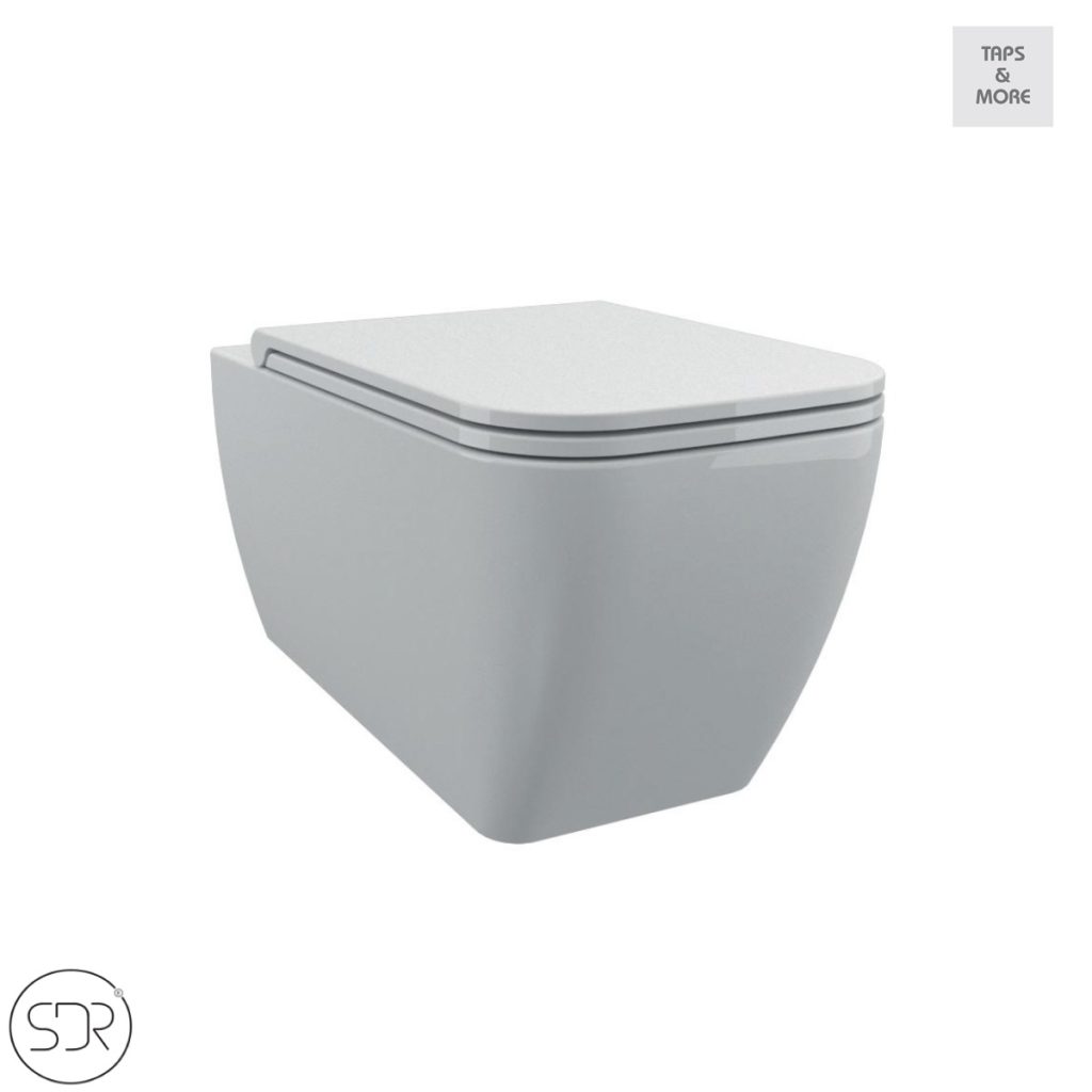 SDR Water Closet Washdown WC, wall hung Vertigo flush + Seat and cover ...